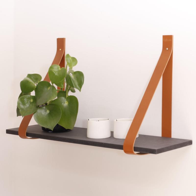 Sort hylde | Lækker hylde i sort MDF - byRavn.dk