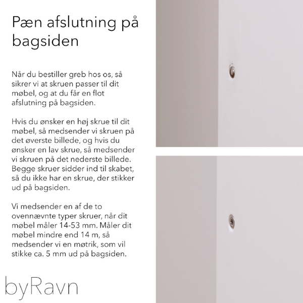 M2-greb i naturfarve | Udskift nemt og hurtigt dine gamle greb - byRavn.dk